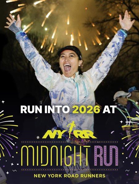 NYRR Midnight Run and Fireworks on New Year's Eve 2026 | Central Park NYC